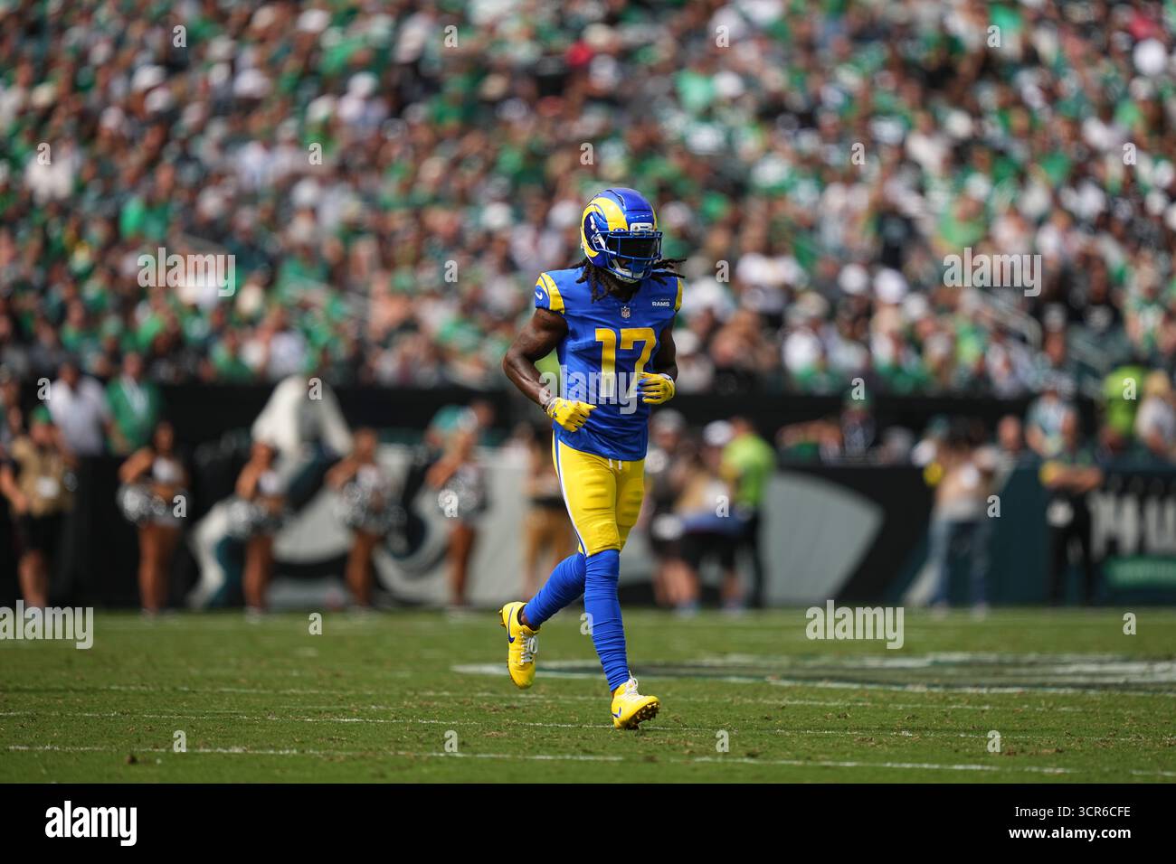 Los Angeles Rams' Davante Adams in action during an NFL football game ...