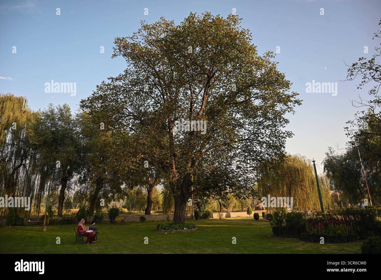 ANANTNAG, INDIA - SEPTEMBER 29: A general view of Akad Parkon Srinagar ...
