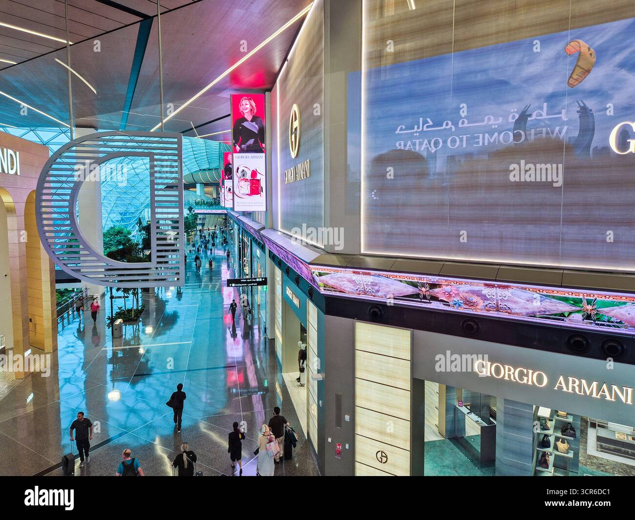 Qatar, Doha, Hamad International Airport Stock Photo - Alamy