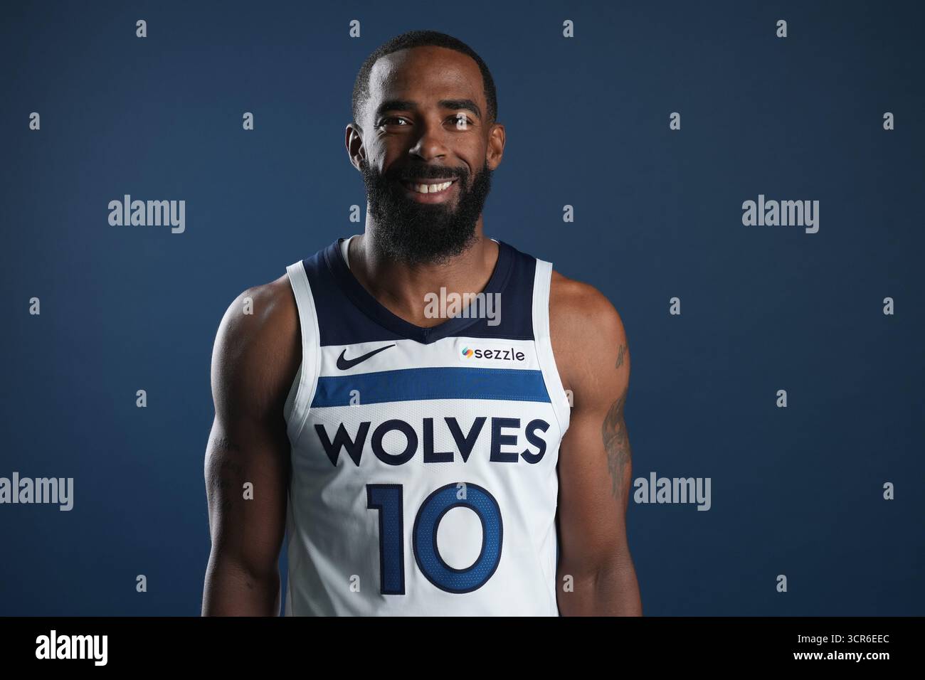 Minnesota Timberwolves guard Mike Conley (10) poses for a photo during ...