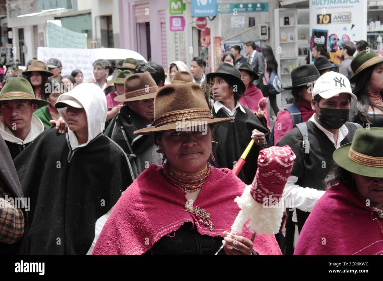 PACIFIC INDIGENOUS MARCH IN AMBATO Ambato September 29, 2025 Peaceful ...