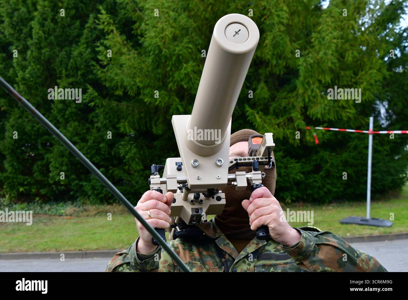 Drohnenvorführung während der Bundeswehr-Übung Red Strom Bravo in ...