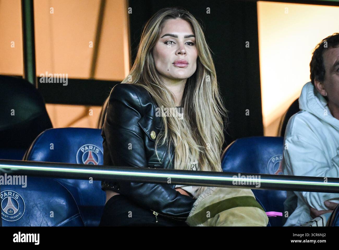 Victoria TRIAY girlfriend of Lucas HERNANDEZ of PSG during the French ...