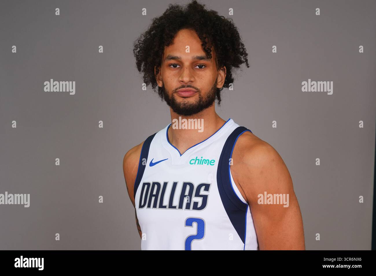 Dallas Mavericks center Dereck Lively II (2) poses for a photo during ...