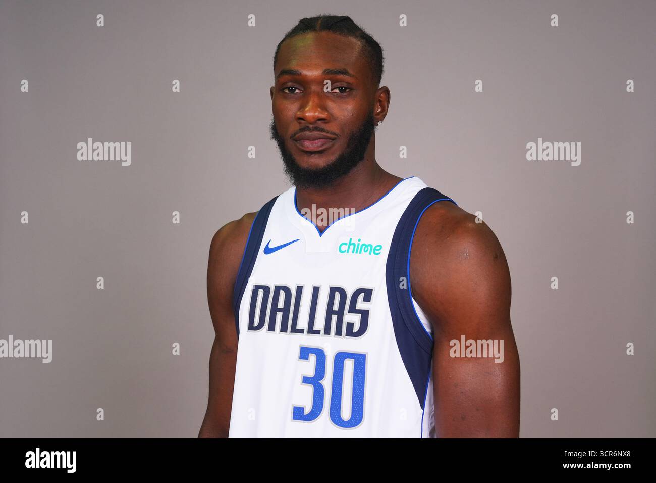 Dallas Mavericks center Moussa Cisse (30) poses for a photo during the ...