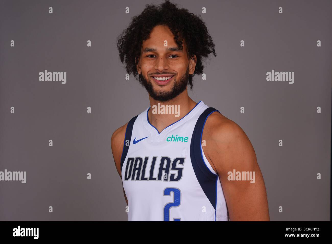 Dallas Mavericks center Dereck Lively II (2) poses for a photo during ...