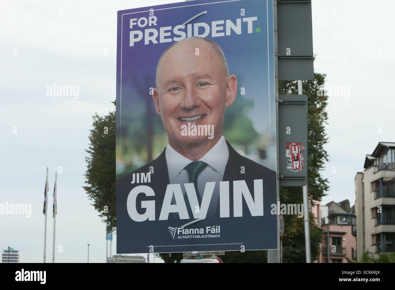 Dublin, Ireland - 29th September 2025 - Fianna Fail candidate Jim Gavin ...