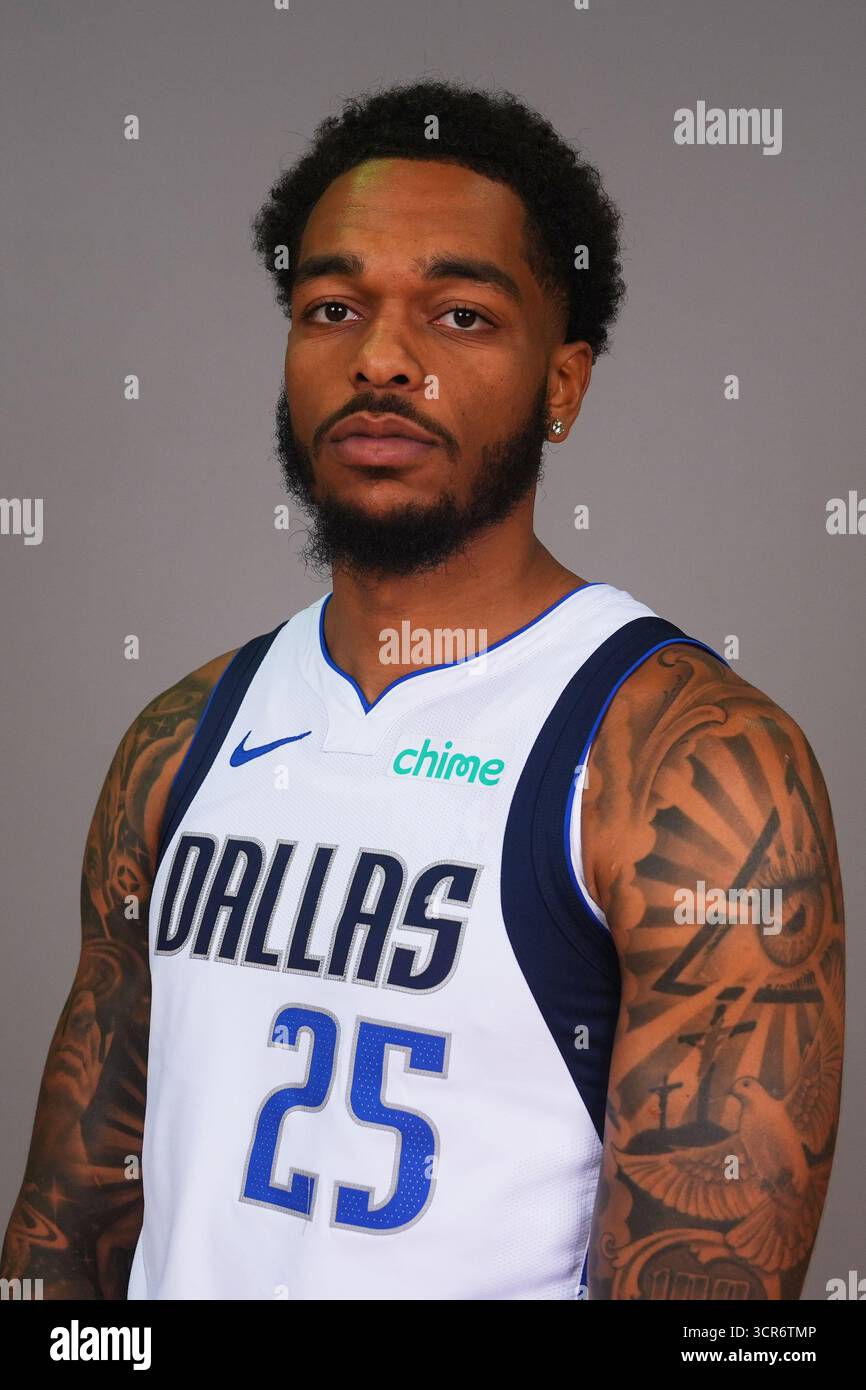 Dallas Mavericks forward P.J. Washington (25) poses for a photo during ...