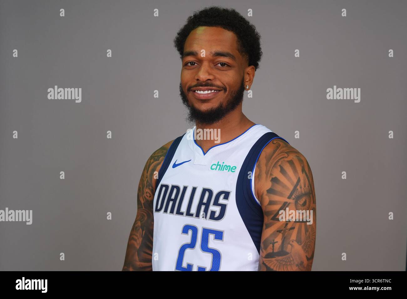 Dallas Mavericks forward P.J. Washington (25) poses for a photo during ...