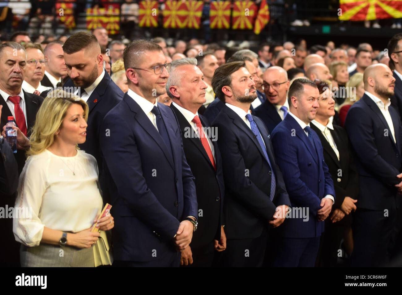 Hristijan Mickoski primeminister of North Macedonia and leader of the ...