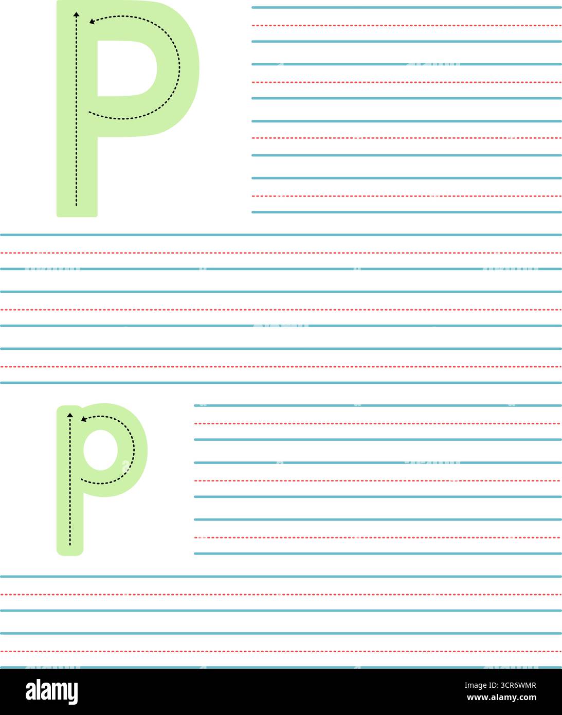 Large letter p Stock Vector Images - Alamy