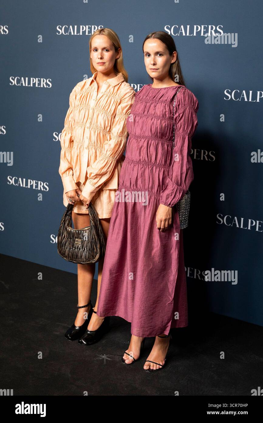 Lucia Cuesta and Elena Cuesta attend to Scalpers New Campaign at Teatro ...