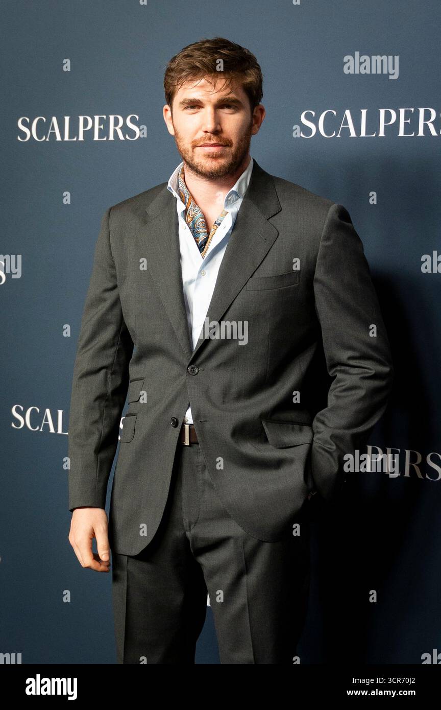 Eric Masip attends to Scalpers New Campaign at Teatro Real on September ...