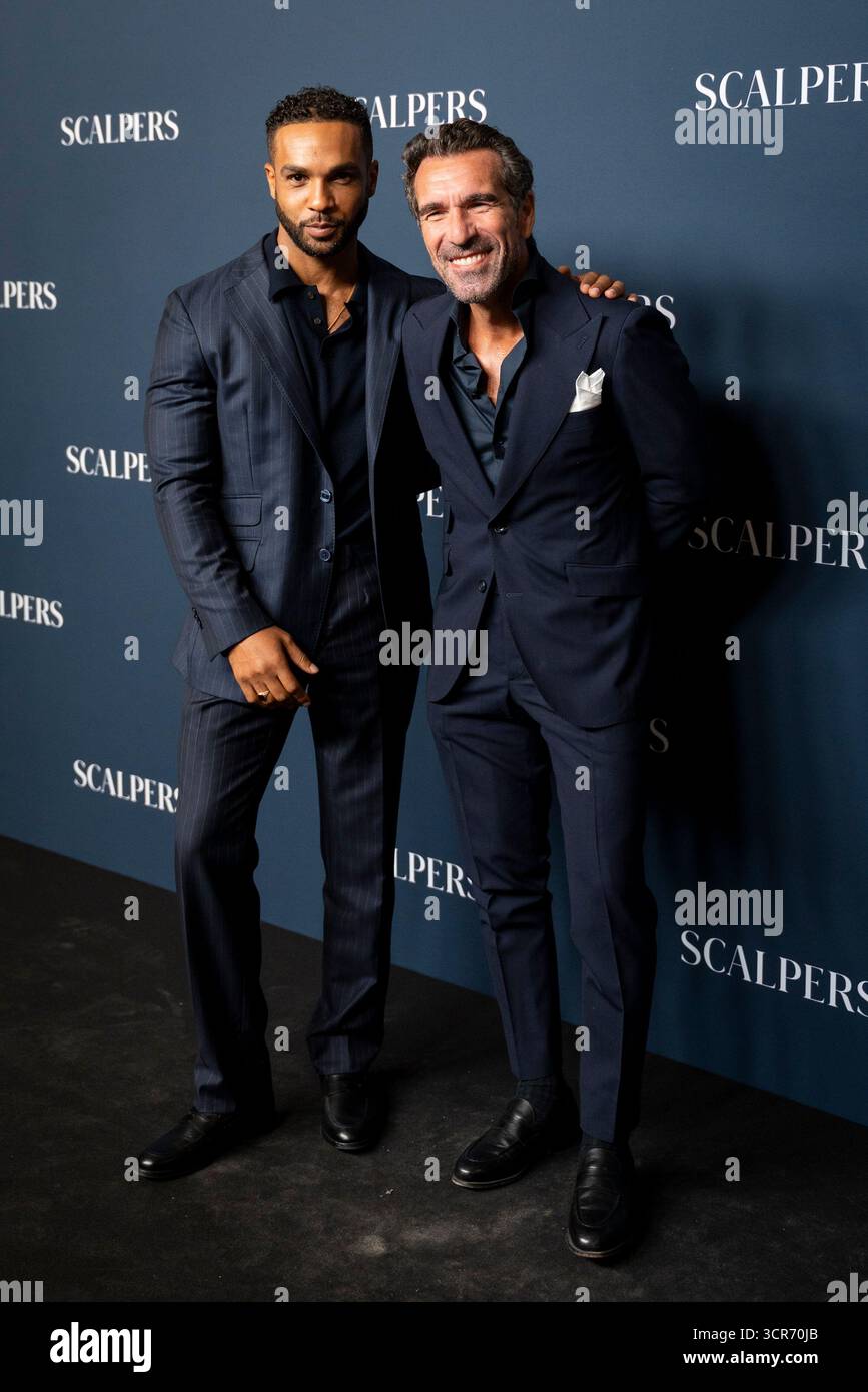 Lucien Laviscount attends to Scalpers New Campaign at Teatro Real on ...