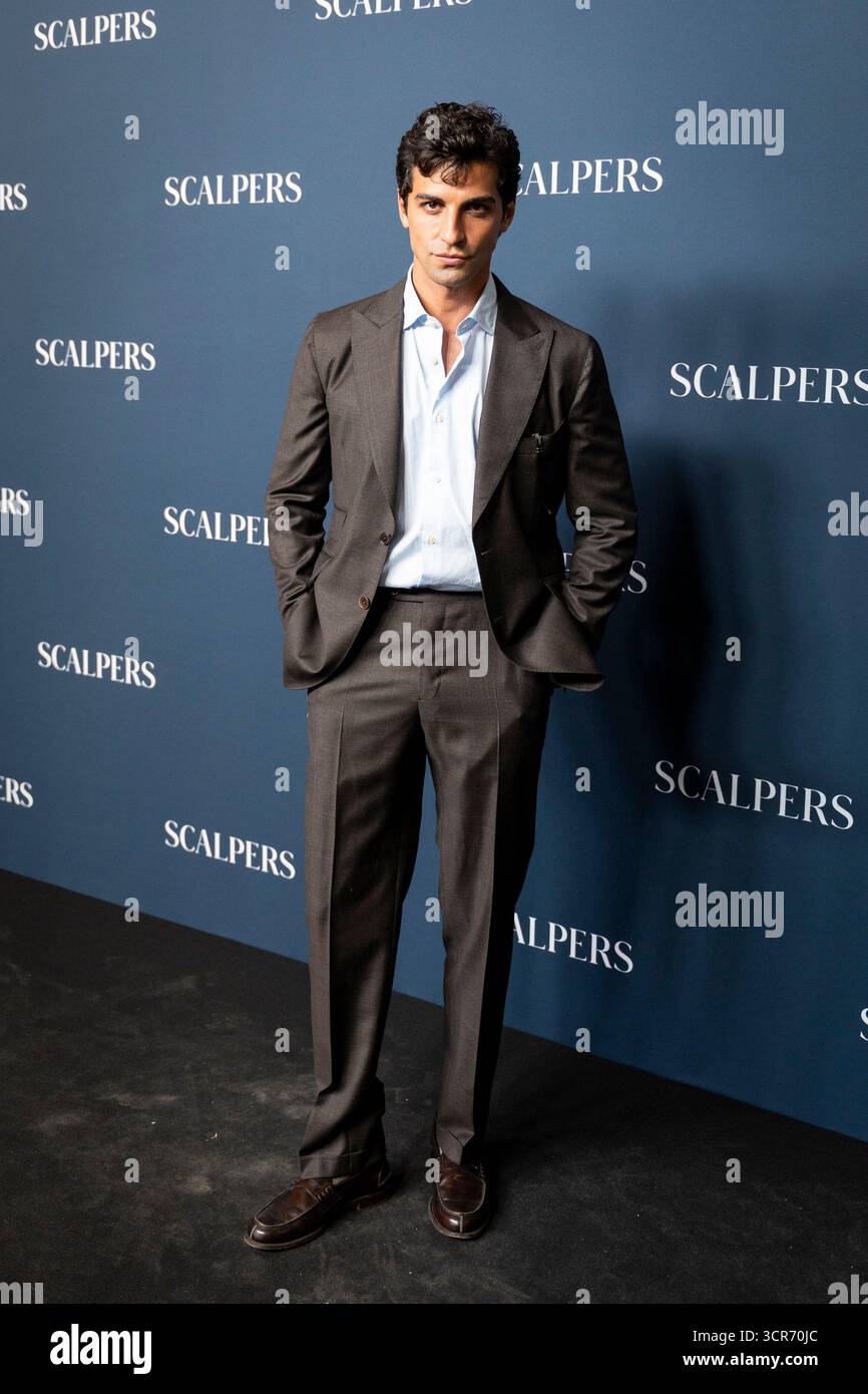 Fran Faria attends to Scalpers New Campaign at Teatro Real on September ...