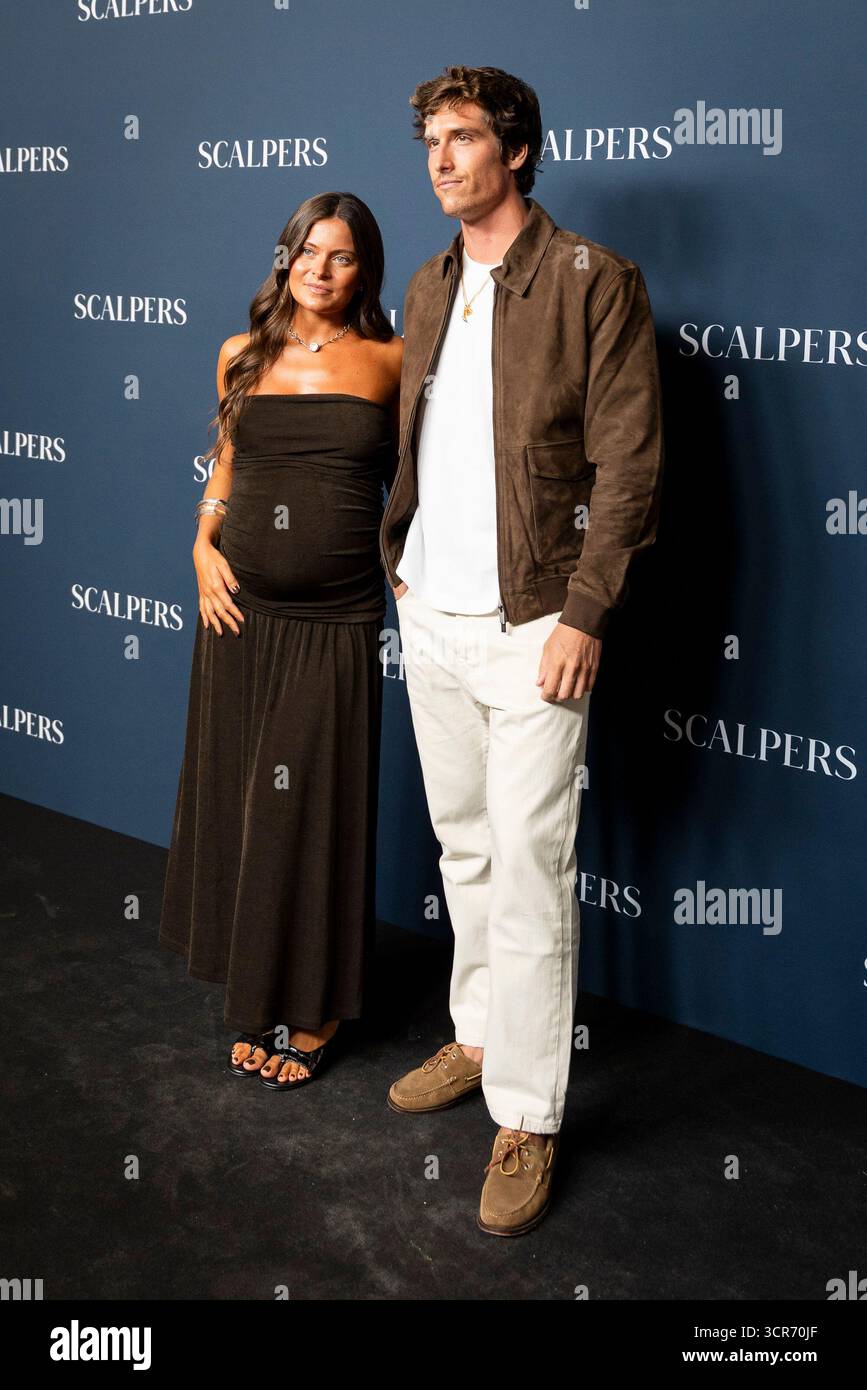 Bea Gimeno and Nacho Aragon attend to Scalpers New Campaign at Teatro ...