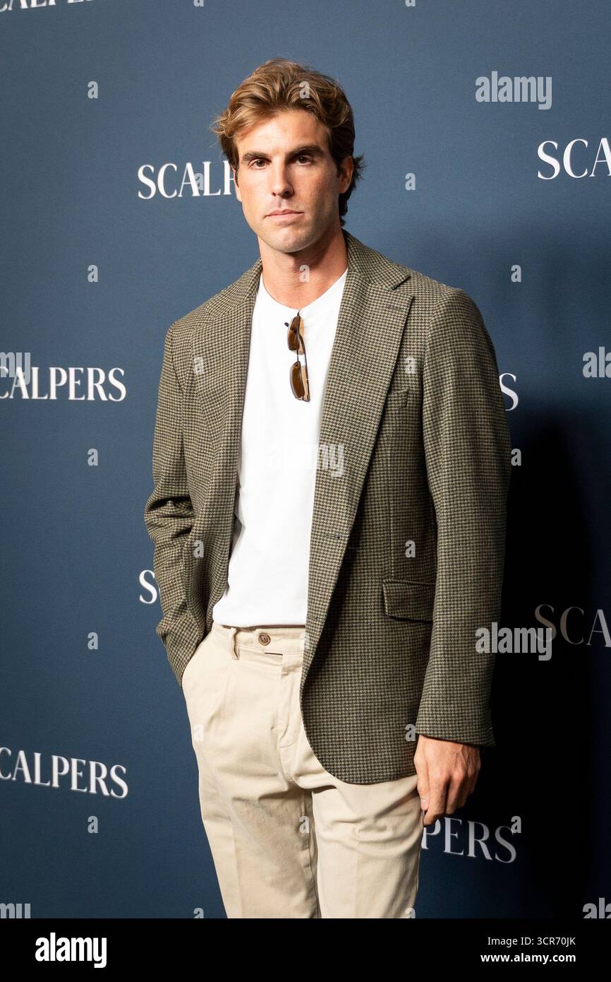 Patricio Montero attends to Scalpers New Campaign at Teatro Real on ...