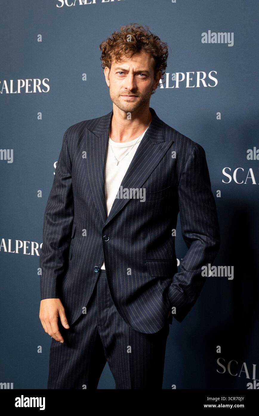 Peter Vives attends to Scalpers New Campaign at Teatro Real on ...