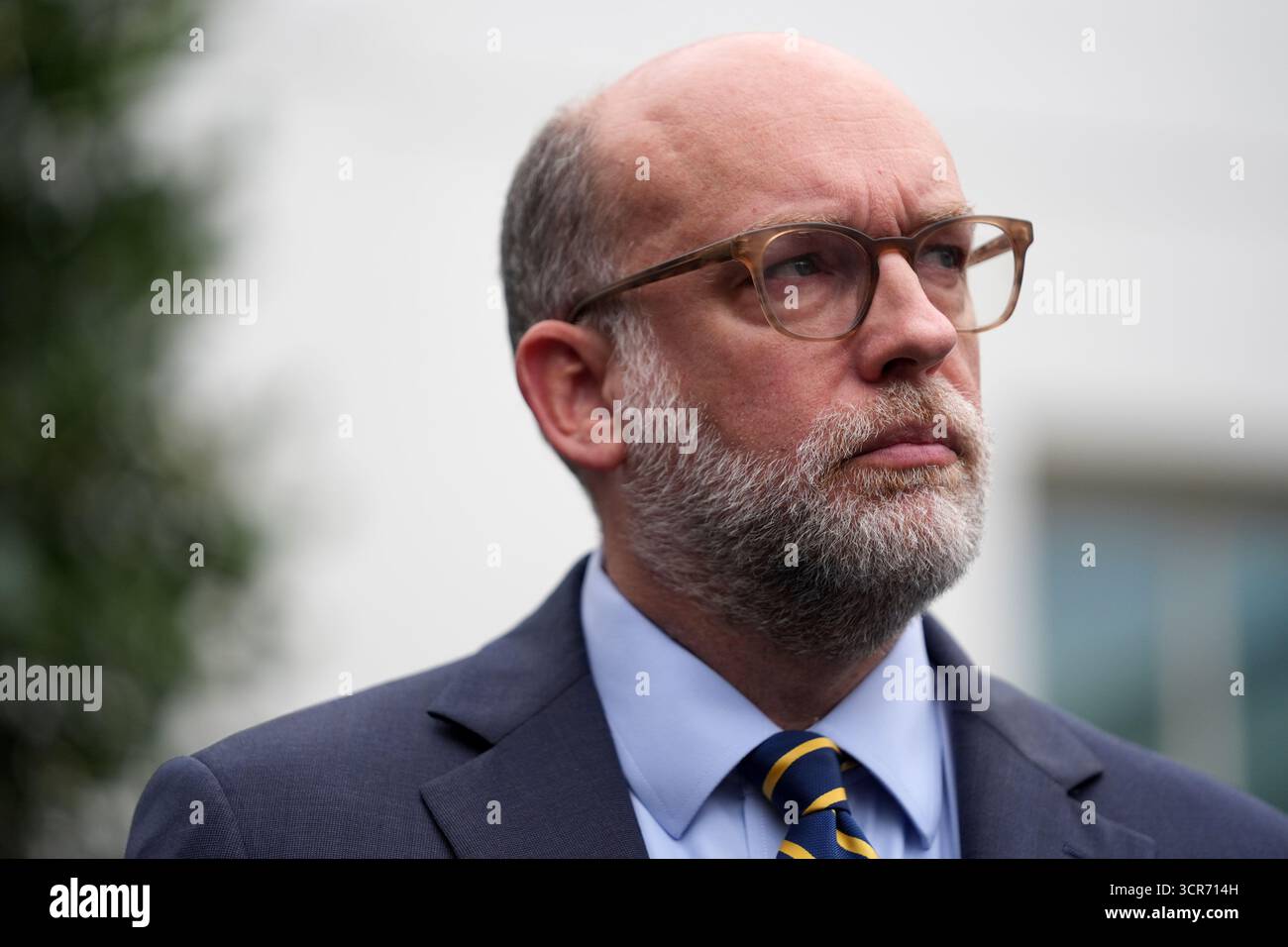 Russell Vought, Office of Management and Budget director, listens as he ...