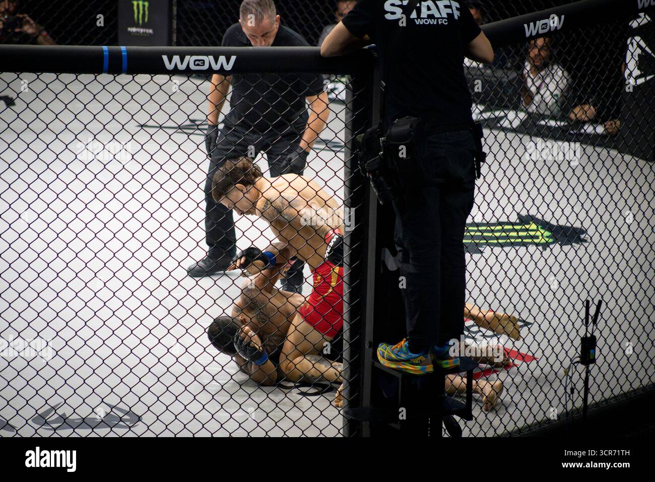 Miguel Angel Colombo during the WOW 22 at Madrid Arena on September 13 ...