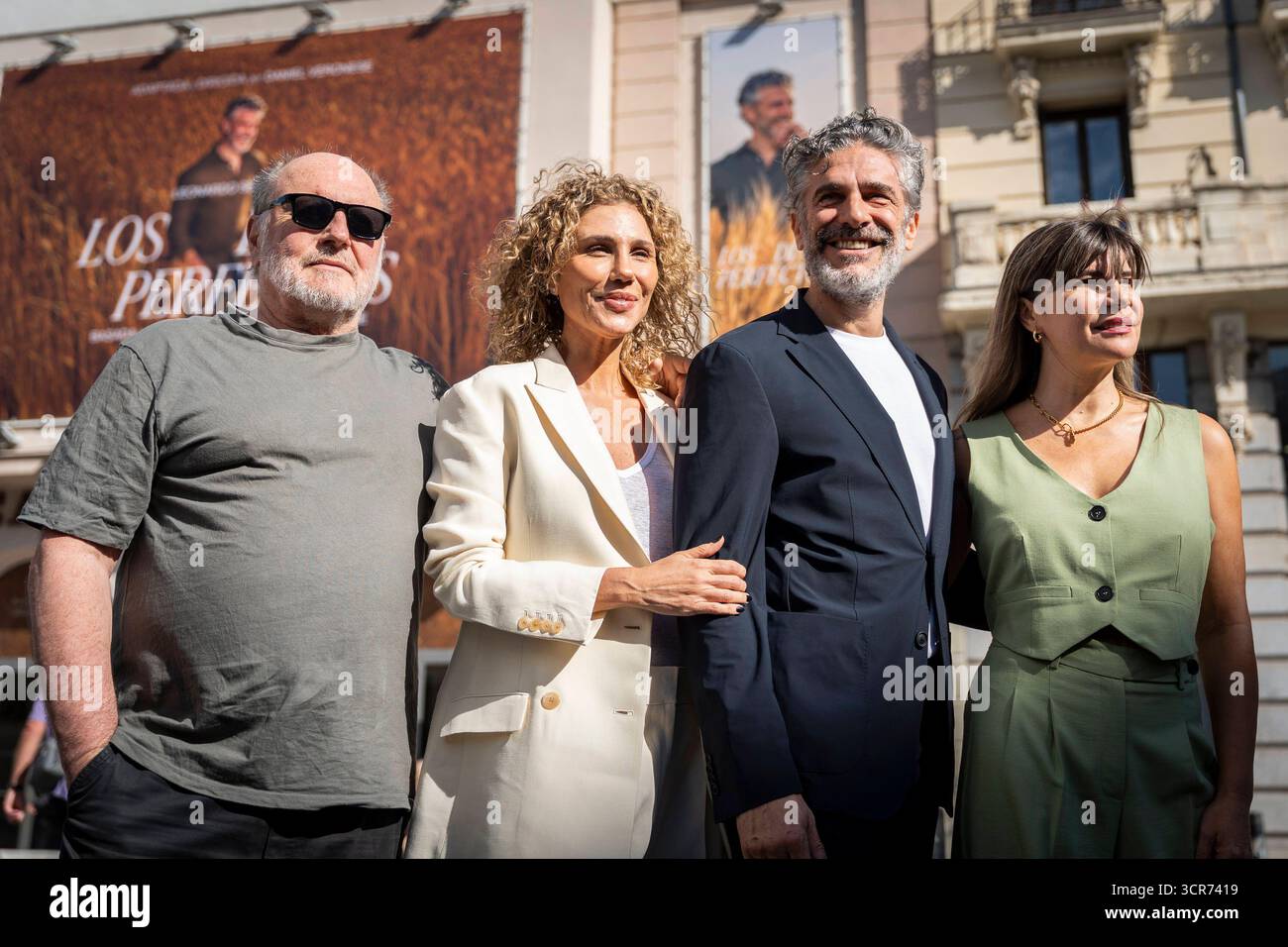 Los dias perfectos press conference, Madrid, Spain - 29 Sep 2025 Daniel Veronese, Julieta ...