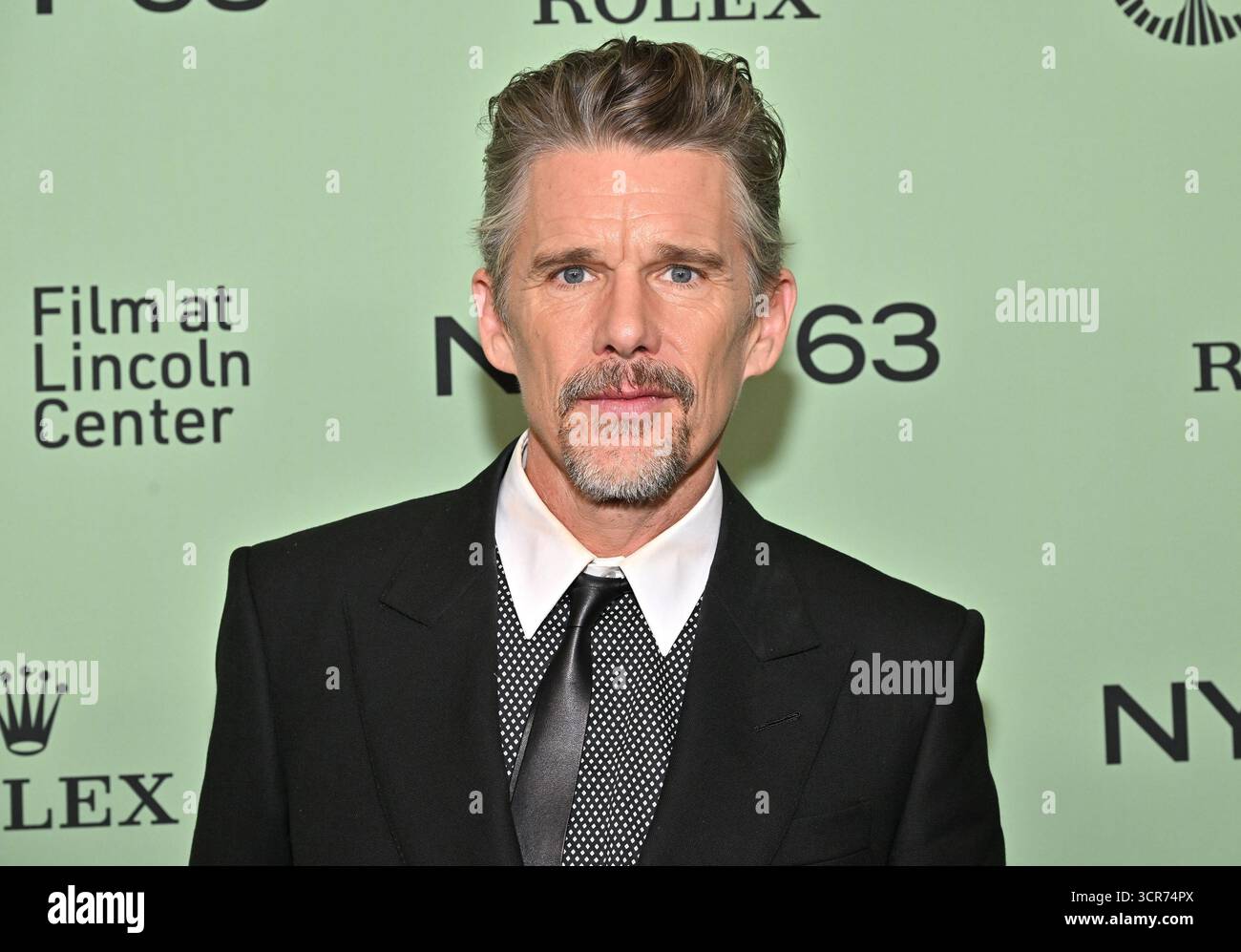 Ethan Hawke attends the premiere of "Blue Moon" at Alice Tully Hall ...