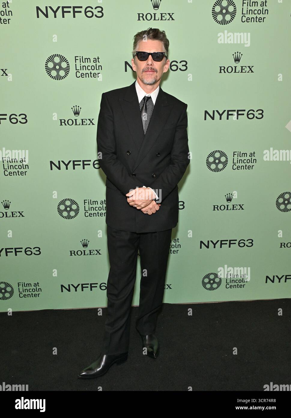 Ethan Hawke attends the premiere of "Blue Moon" at Alice Tully Hall ...