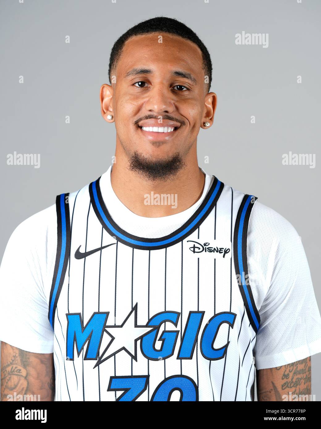 Orlando Magic guard Alex Morales during the NBA basketball team's media ...