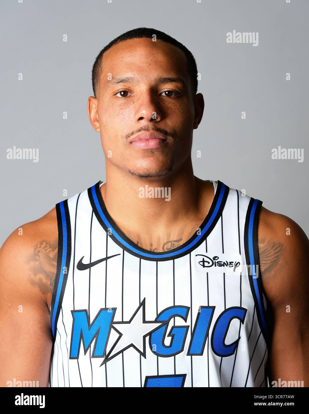 Orlando Magic guard Desmond Bane during the NBA basketball team's media ...