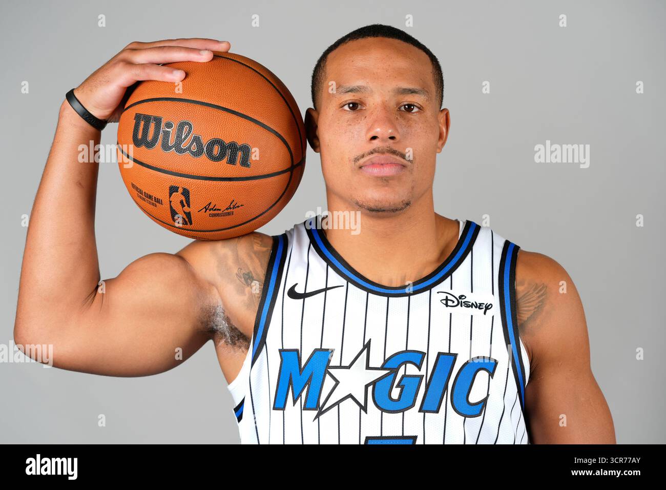 Orlando Magic guard Desmond Bane during the NBA basketball team's media ...