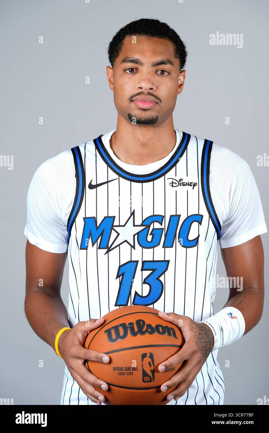 Orlando Magic guard Jett Howard during the NBA basketball team's media ...