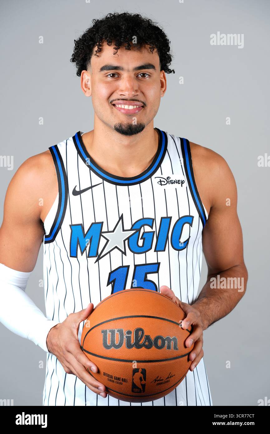 Orlando Magic forward Justin Minaya during the NBA basketball team's ...