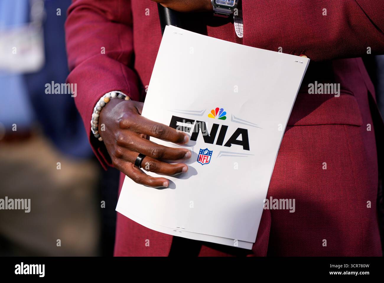 Devin McCourty, a commentator for NBC Sports' Football Night in America ...