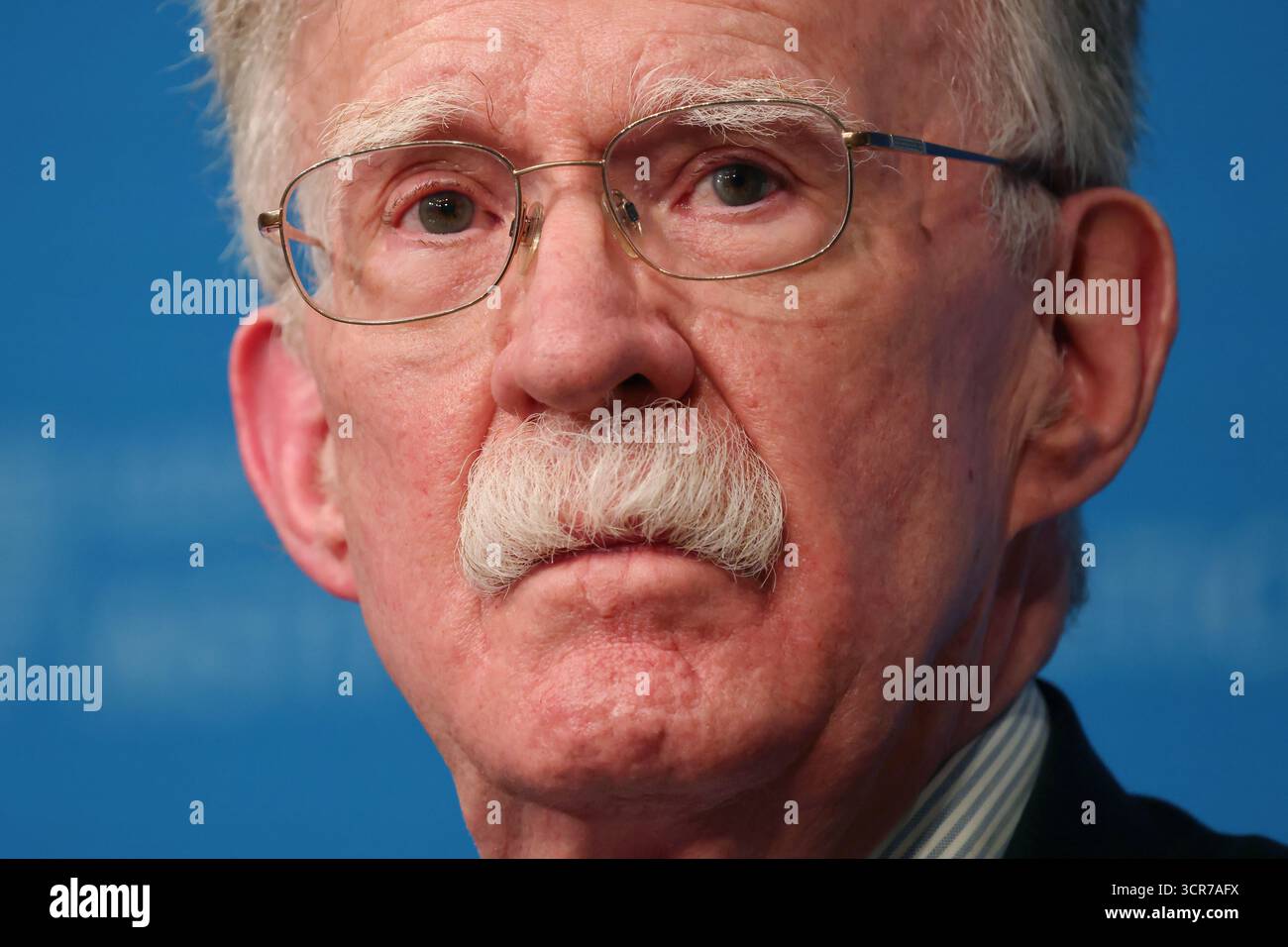 John Bolton speaks at Harvard Kennedy School's John F Kennedy Jr Forum ...