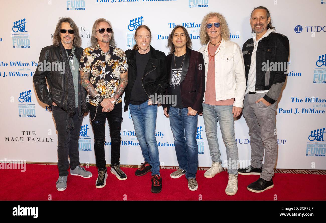 Kelly Hansen, from left, Chris Frazier, Jeff Pilson, Luis Maldonado ...