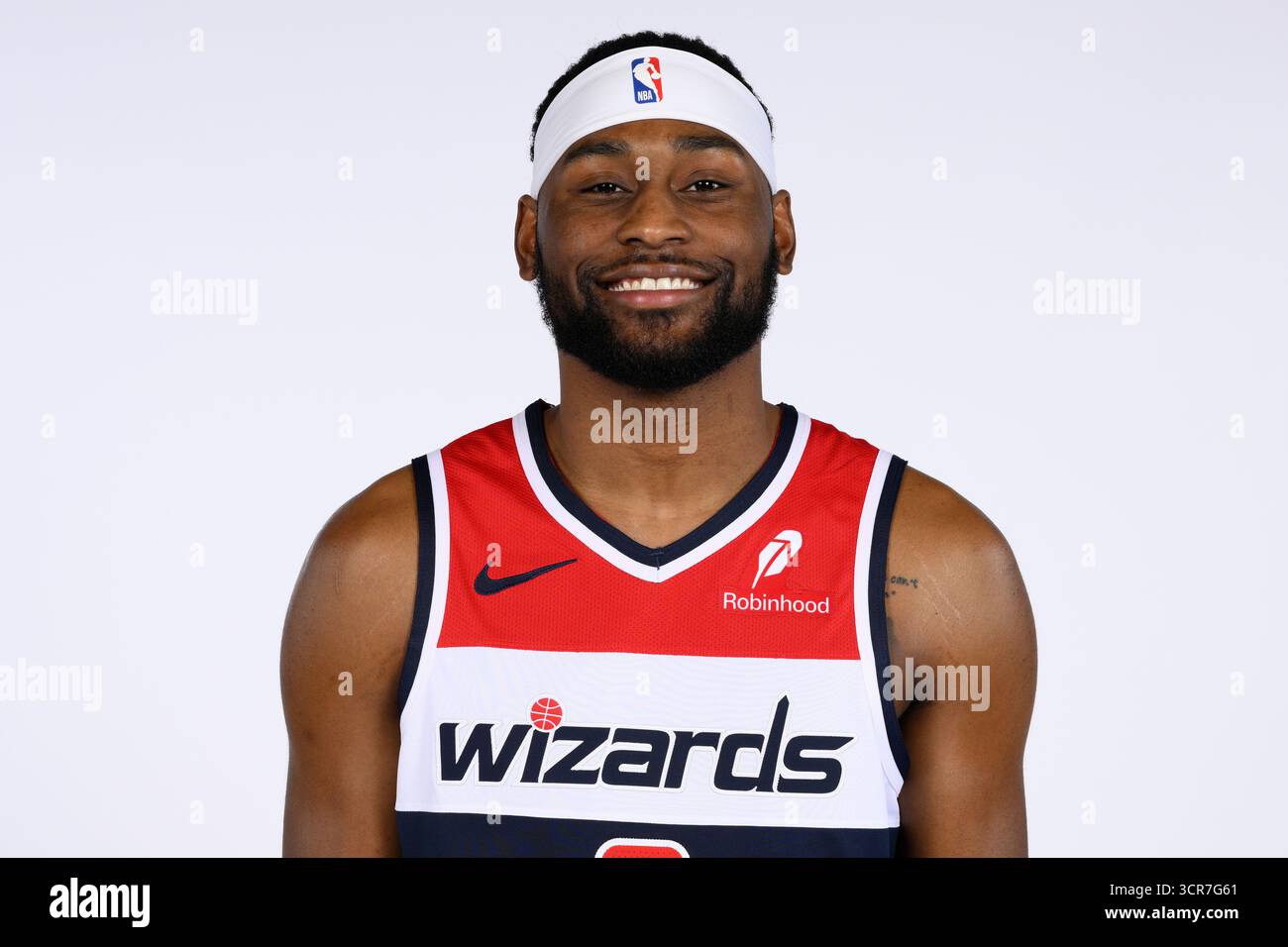Washington Wizards guard Malaki Branham (8) poses for a photo during ...
