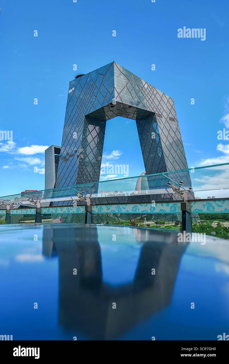 Beijing, China - September 17, 2025 : The iconic CCTV Headquarters ...