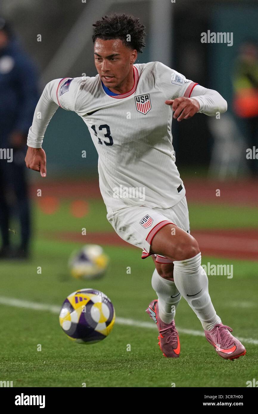 United States' Peyton Miller during a FIFA U-20 World Cup Group E ...