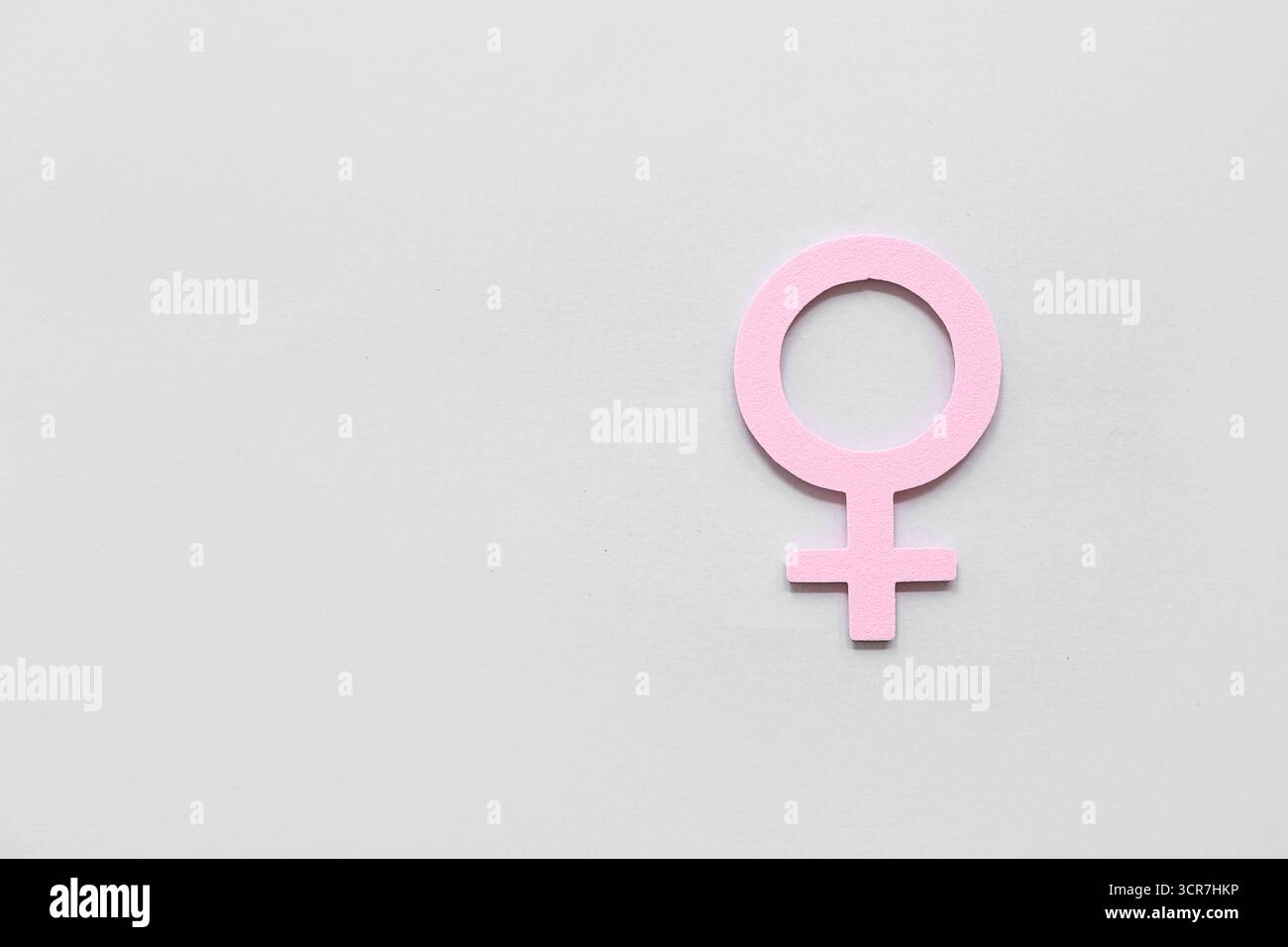 Female gender symbol light hi-res stock photography and images - Alamy