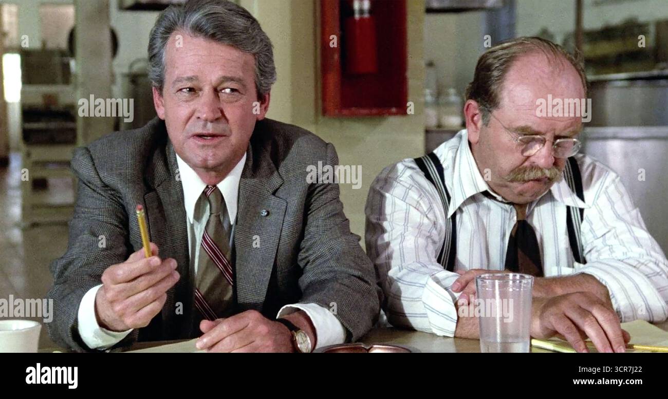 CLASSIC FILMS - BRUBAKER - 1980. Murray Hamilton in Brubaker - (C)20th ...