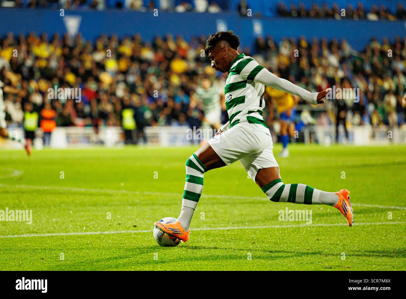 Alisson Santos seen during Liga Portugal game between teams of GD ...
