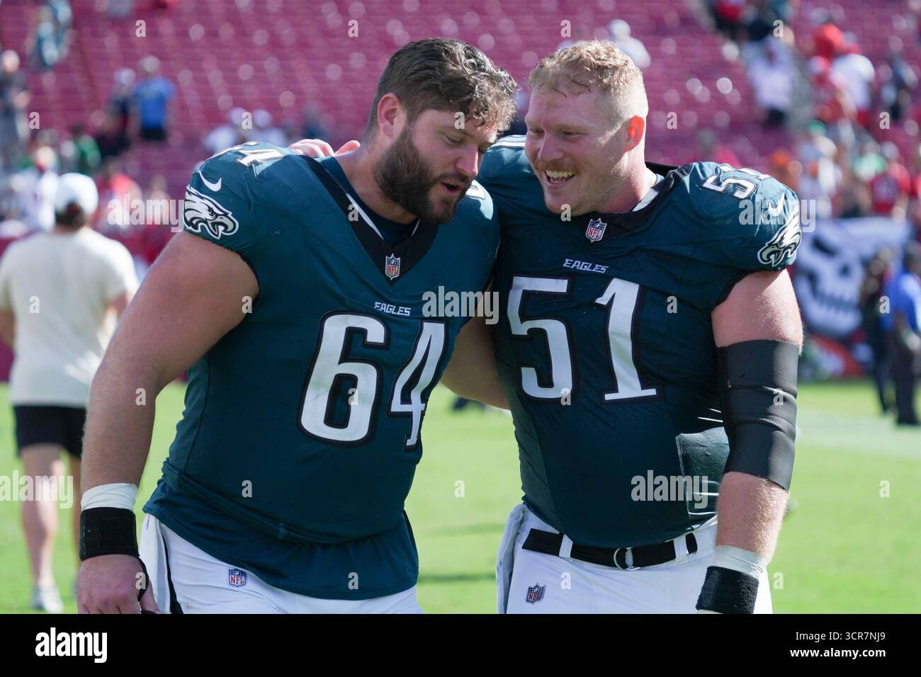 Tampa Bay, Florida, USA, September 28, 2025, Philadelphia Eagles player ...