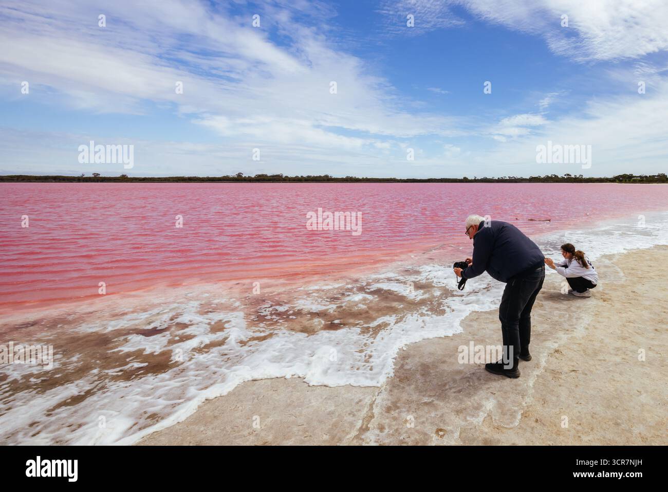 Pink Lake Dimboola in Australia Stock Photo - Alamy