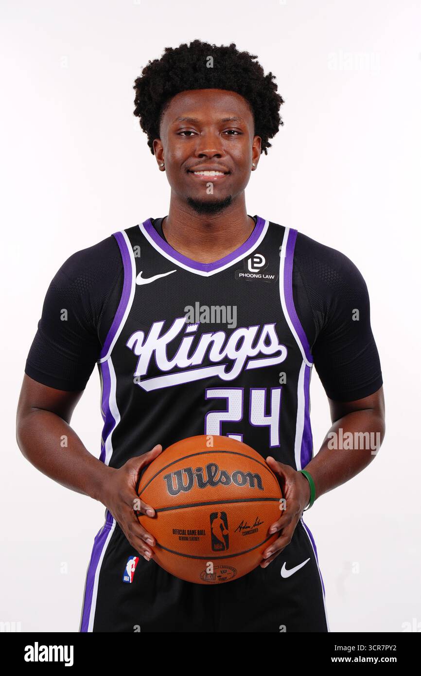 Sacramento Kings Guard Isaiah Stevens poses during the NBA basketball ...
