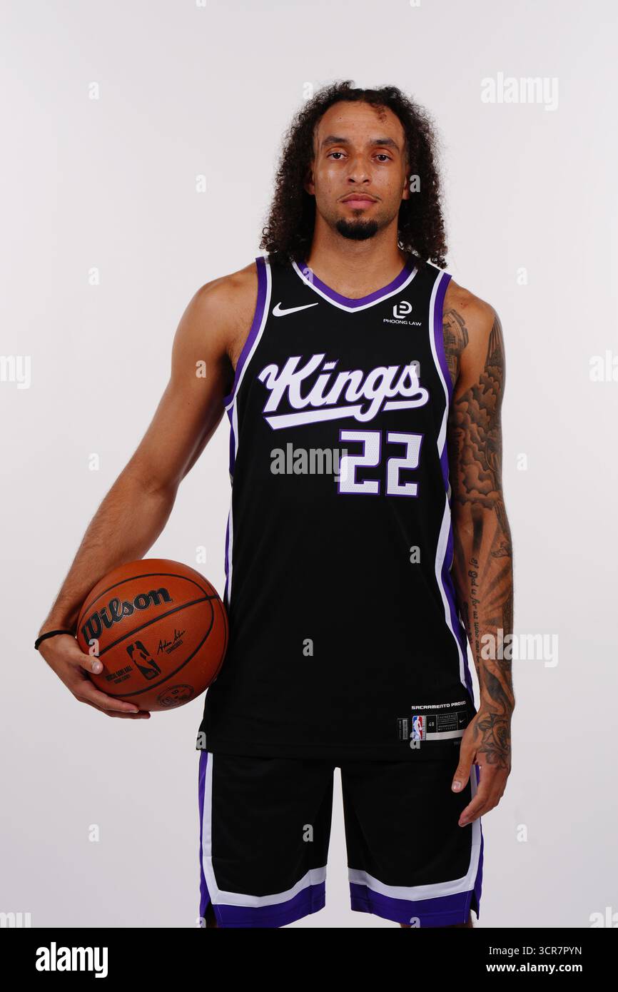 Sacramento Kings guard Devin Carter poses during the NBA basketball ...