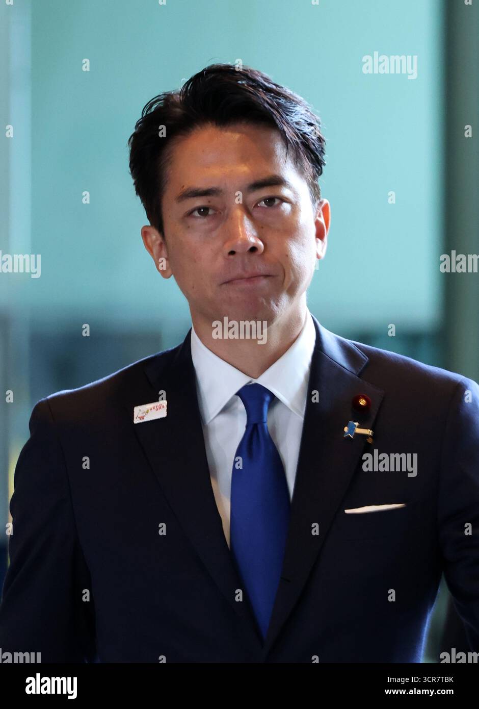 Shinjiro KOIZUMI, the Minister of Agriculture, Forestry, and Fisheries ...