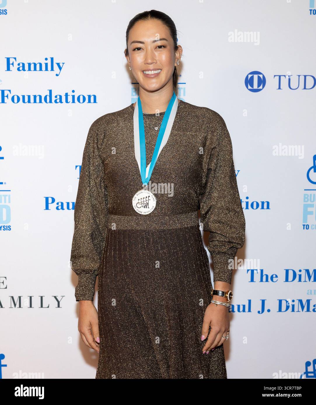 Michelle Wei attends the 40th annual Great Sports Legends Dinner at the New York Hilton Midtown ...