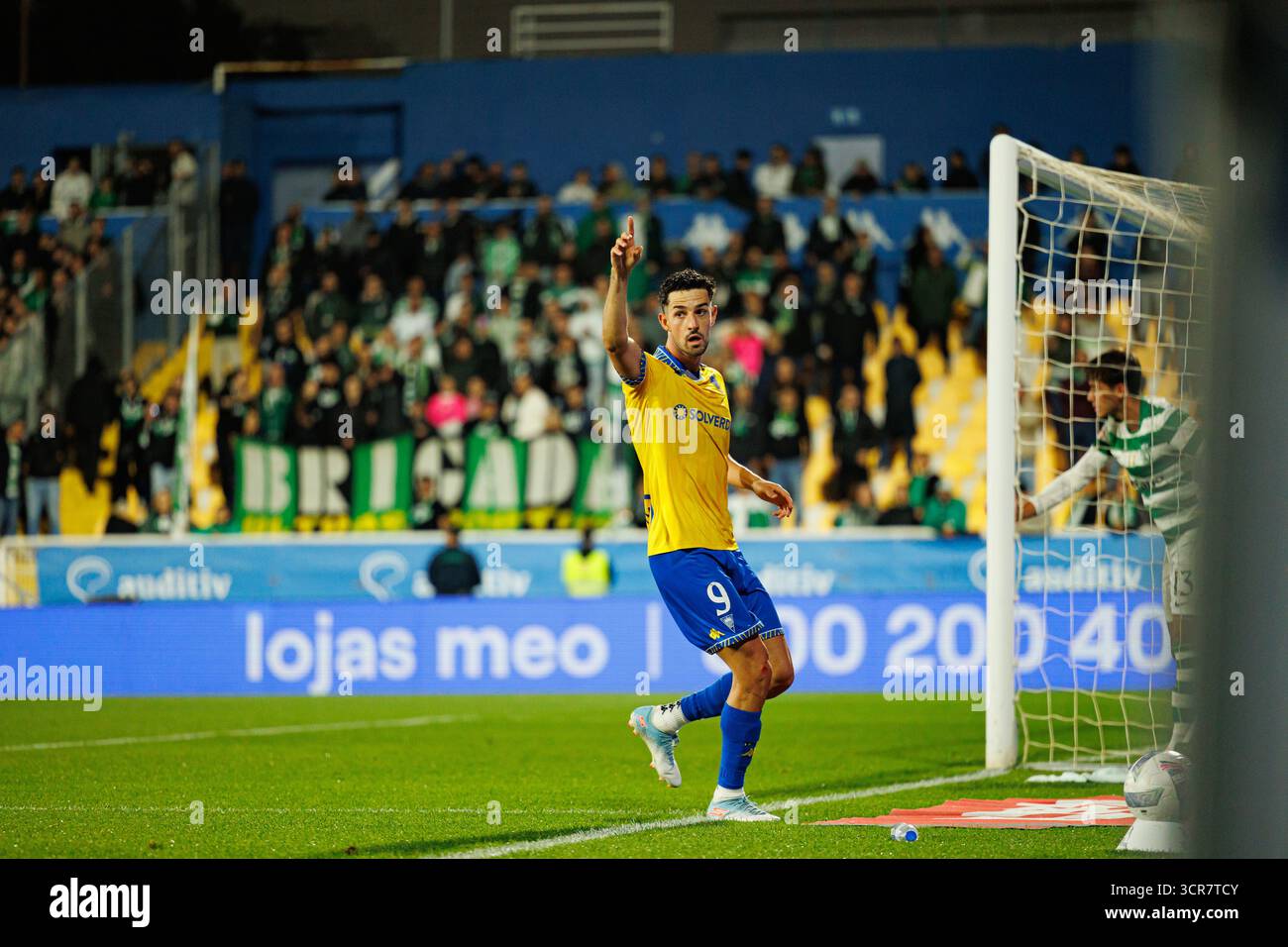Alejandro Marques seen during Liga Portugal game between teams of GD ...