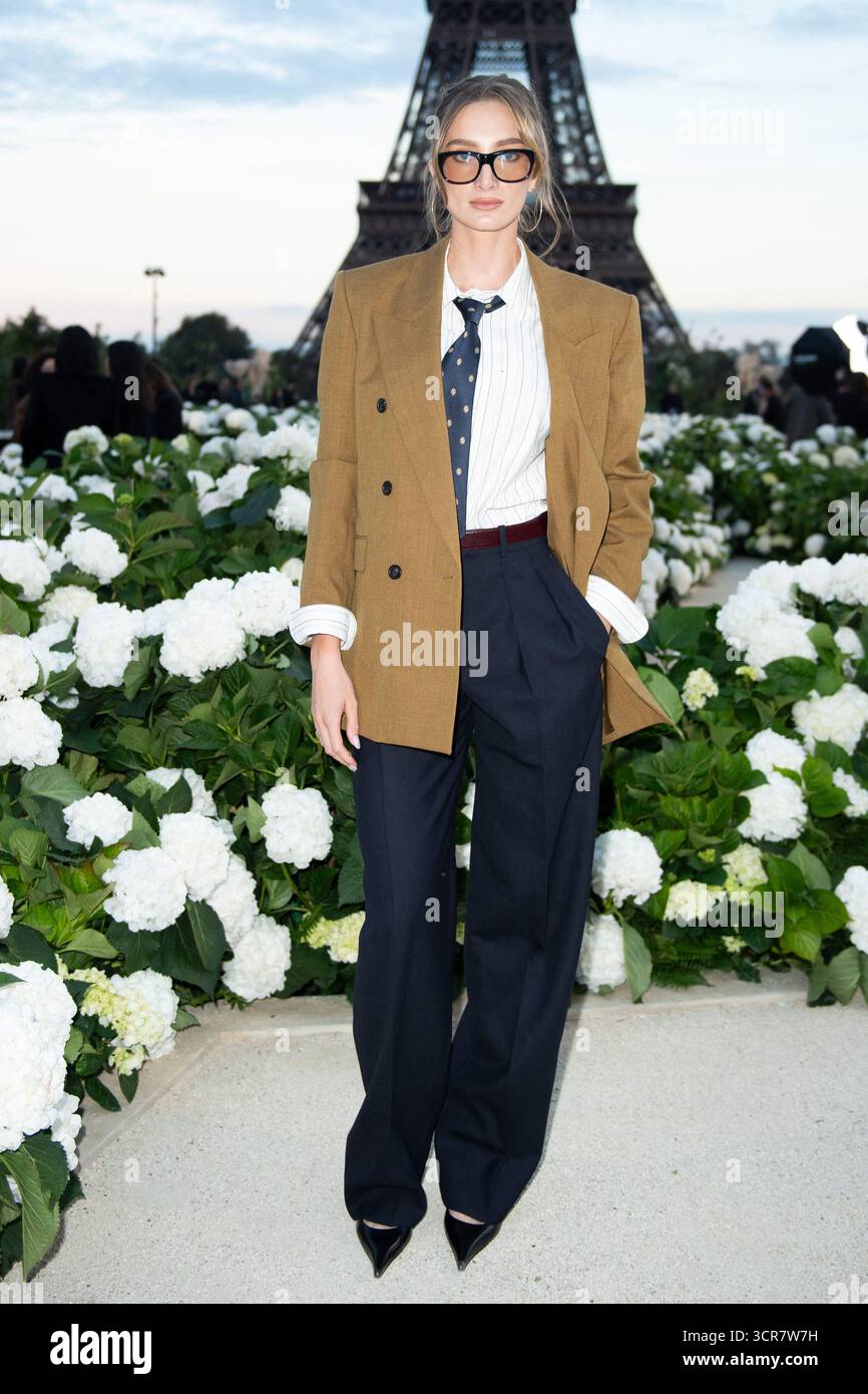 Mathilde Pinault attending the Saint Laurent Womenswear Spring/Summer ...