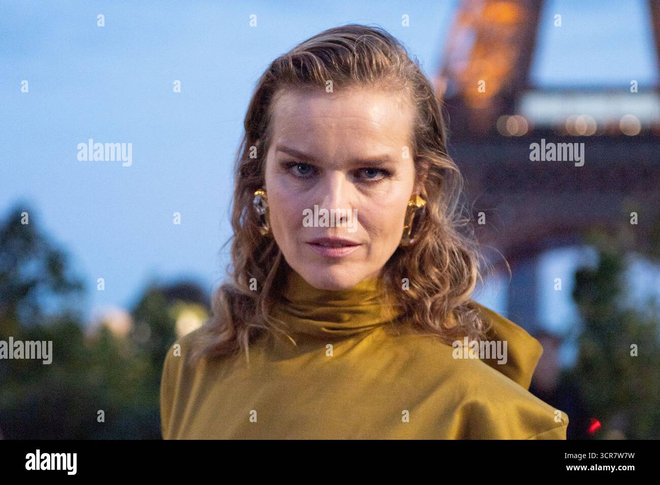 Eva Herzigova attending the Saint Laurent Womenswear Spring/Summer 2026 ...